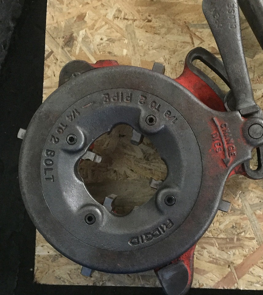 Ridgid Automatic Pipe Thread / Threading Machine, Model #801 | eBay