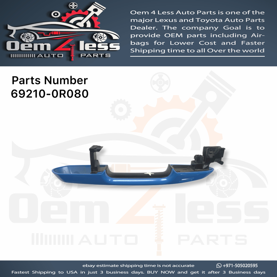 Toyota Highlander Front Left Exterior Door Handle 2020 To 2023 OEM ...