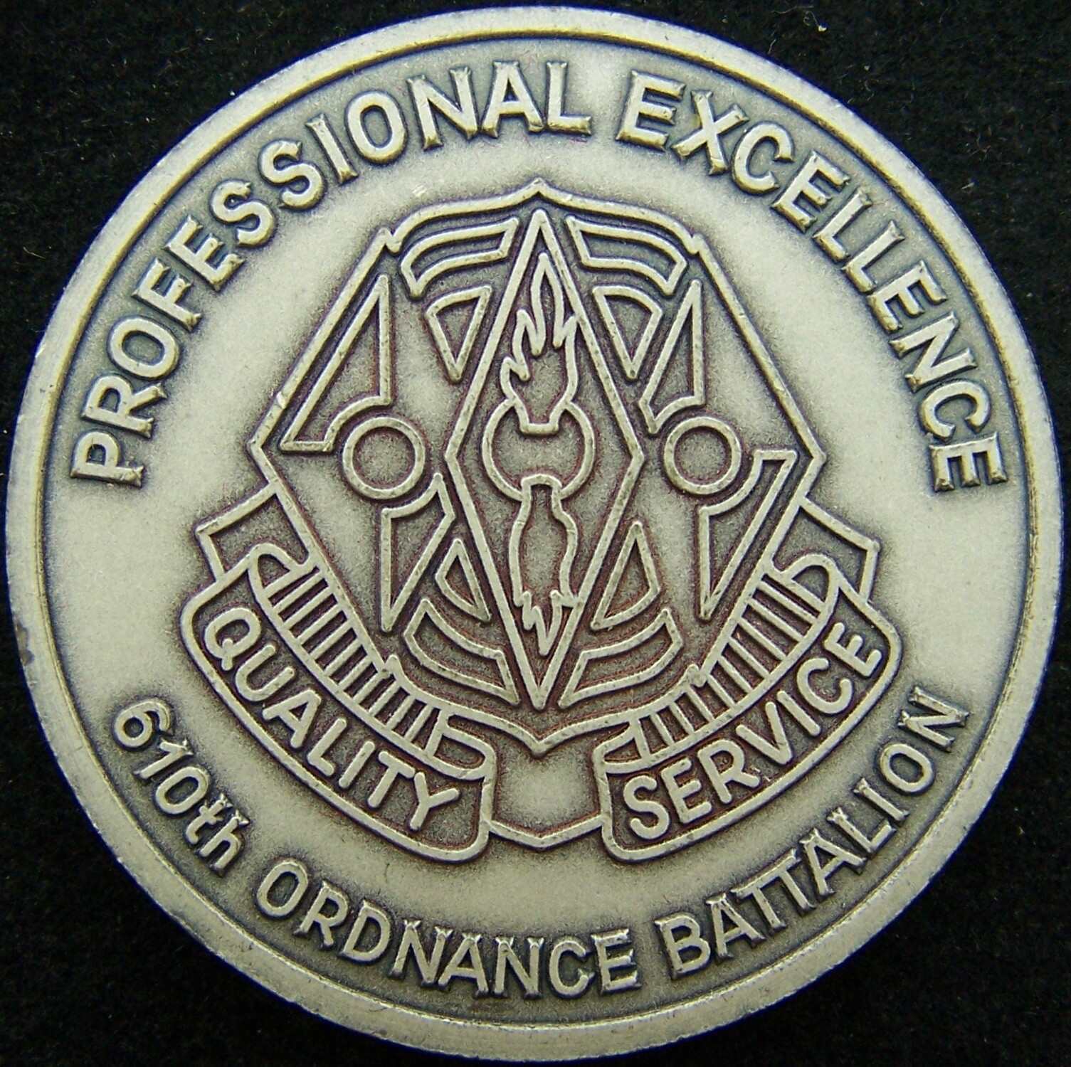 610th Ordnance Battalion Vintage Challenge Coin | eBay