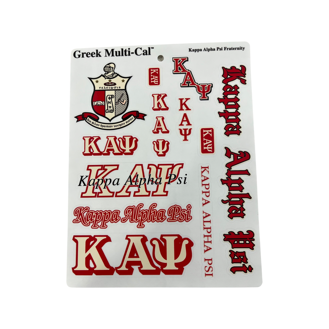 Kappa Alpha Psi Multi Decal Sticker - Kappa Alpha Psi - Nupe - 1911 | eBay