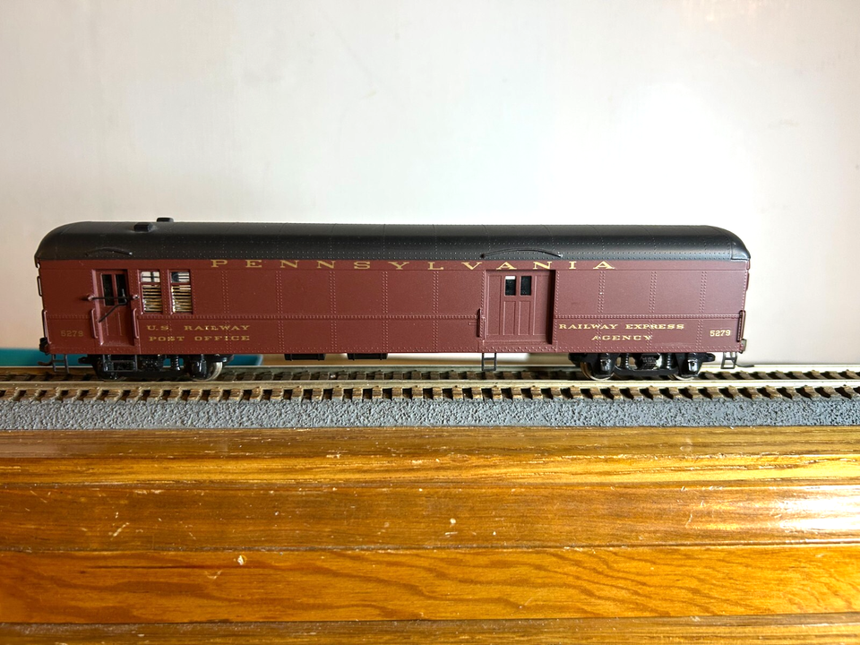BRASS N.J.Custom #PS-721 Pennsylvania Class BM-60 Baggage Mail Car ...
