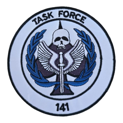 CALL OF DUTY TASK FORCE 141 LOGO SPECIAL OPERATIONS TACTICAL WHITE HOOK ...