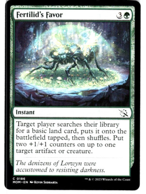 MTG March of the Machine Fertilid's Favor 0186 C NM/MT | eBay