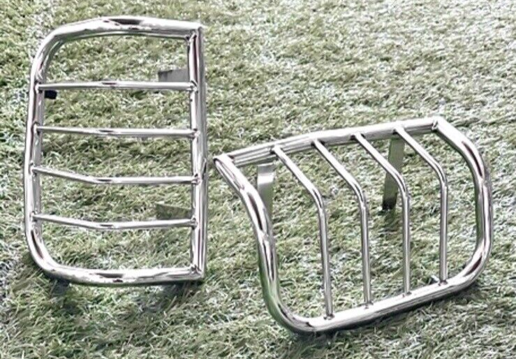 Toyota Hilux Surf 180/185 Leff & Right Tail Light Stainless Steel Tail ...