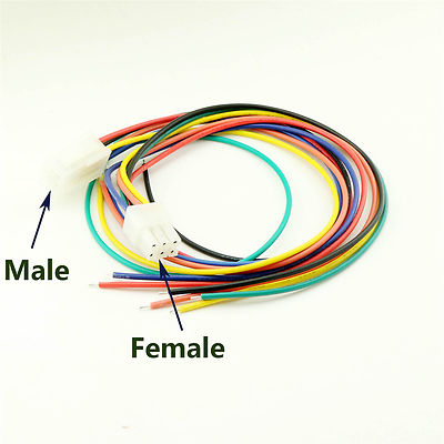 ATX 6 Pin 2 X 3 Pin Male & Female Motherboard CPU EPS Power Supply ...