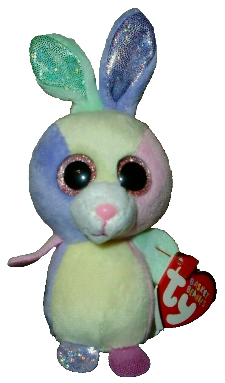 Ty Bloom & Lala Easter Basket Beanie Boo Boos 3-4" MWMT 2015 Set of 2 ...