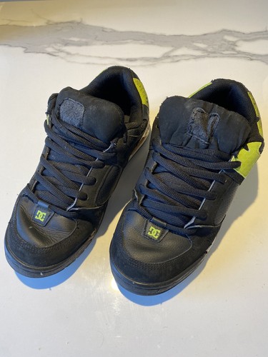 DC COMMAND SHOES 300652 EU 43 US 10 UK 9 CM 28 - Black Lime - Trashed ...