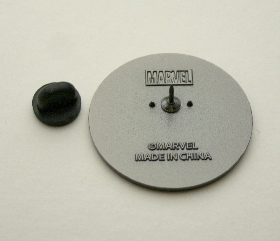 Marvel Comics LA Rocks Spiderman Face Round Brooch Pin New MOC | eBay