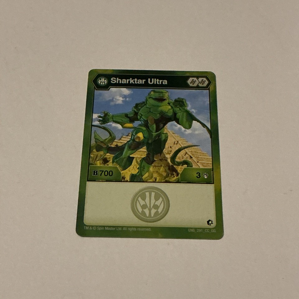 Bakugan Geogan Rising: Sharktar Ultra (Ventus) + Card | eBay UK