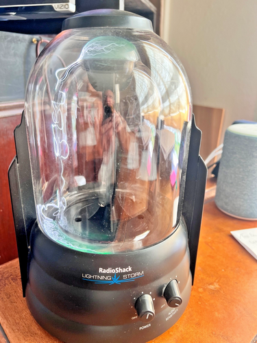 RadioShack Lightning Storm Plasma Globe 42-3071 Works See Video | eBay