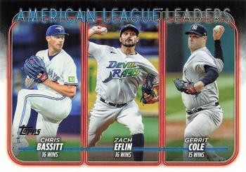 (Chris Bassitt / Zach Eflin / Gerrit Cole) 2024 Topps 57 Baseball Card ...