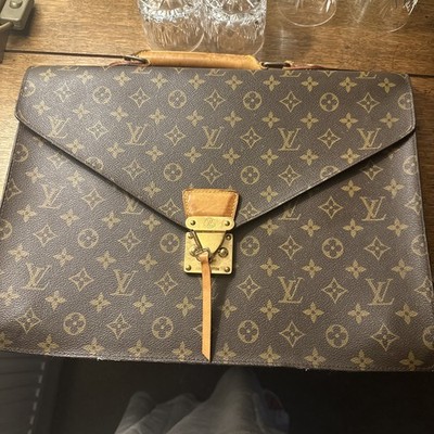 Genuine Louis Vuitton Monogram Briefcase Brief Case - Used | eBay UK