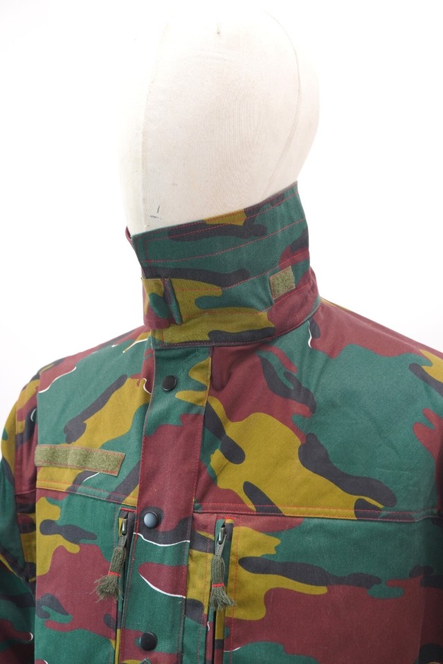NEW Belgian Army M90 Jigsaw Camo Field Jacket Camouflage Military Coat ...