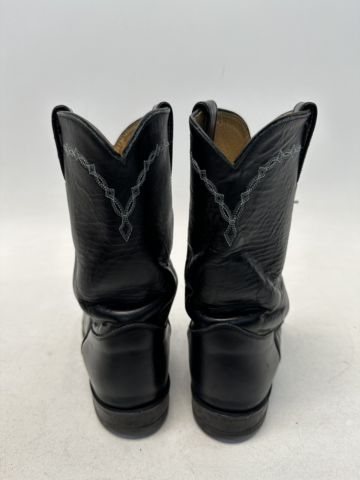 Justin 3233 Mens Pull On Western Boots Cowboy Shoes B… - Gem