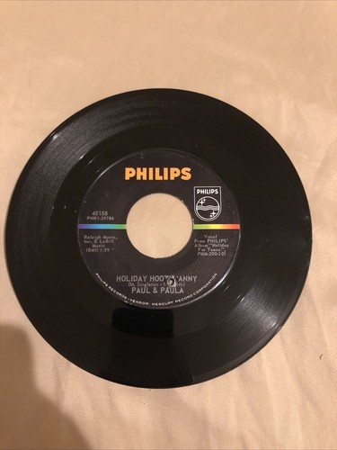 PAUL & PAULA Holiday Hootenanny / Holiday for Teens -clean 45 rpm ...