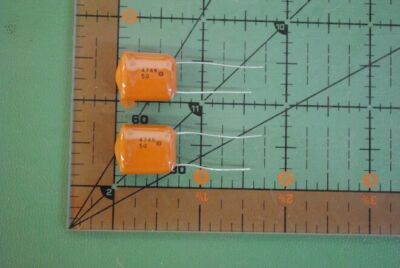 ELNA EPOXY POLYESTER RADIAL CAPACITOR .47uf 50v CQ92M .47mfd .3" 7.5mm ...