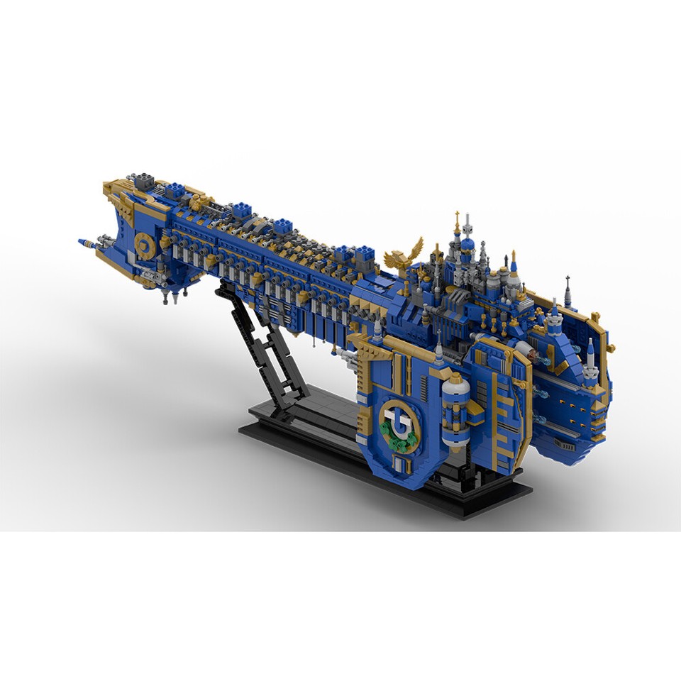 MOC-160650 Gloriana Class Battleship Flagship Spaceship with Stand 4906 ...