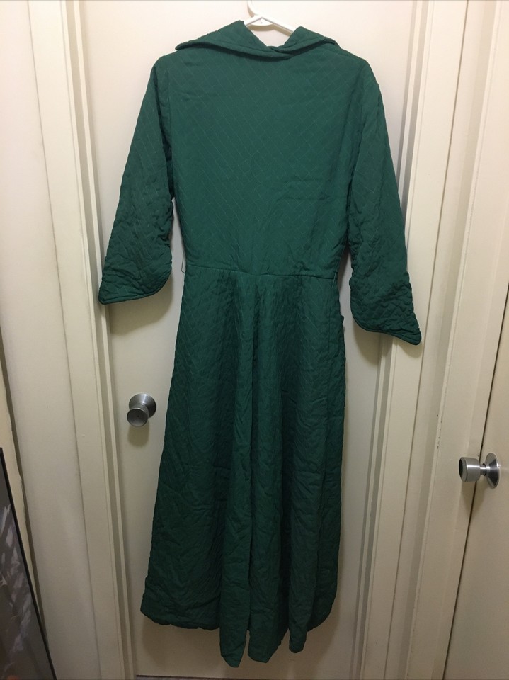 Vintage Styled By Dorian Green Robe | eBay