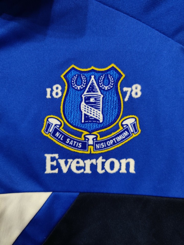 Everton FC England Football Shirt Soccer Jersey Polo Top Umbro Mens ...