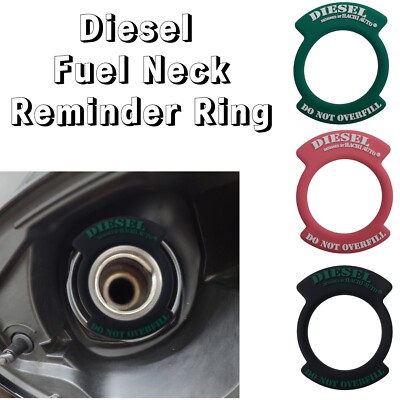 Diesel Gas Gasoline Grade Fuel Filler Neck Indicator Indicate Reminder ...