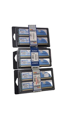 KINGSTON HYPERX DDR3 12GX KHX1600C9D3K6/12GX SET OF 6 / 2GB X 6 MODULES ...
