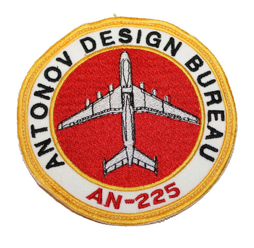 AVIATION AIR PLANE PATCH AN-225 MRIYA ANTONOV COMPANY AIRCRAFT CARGO ...