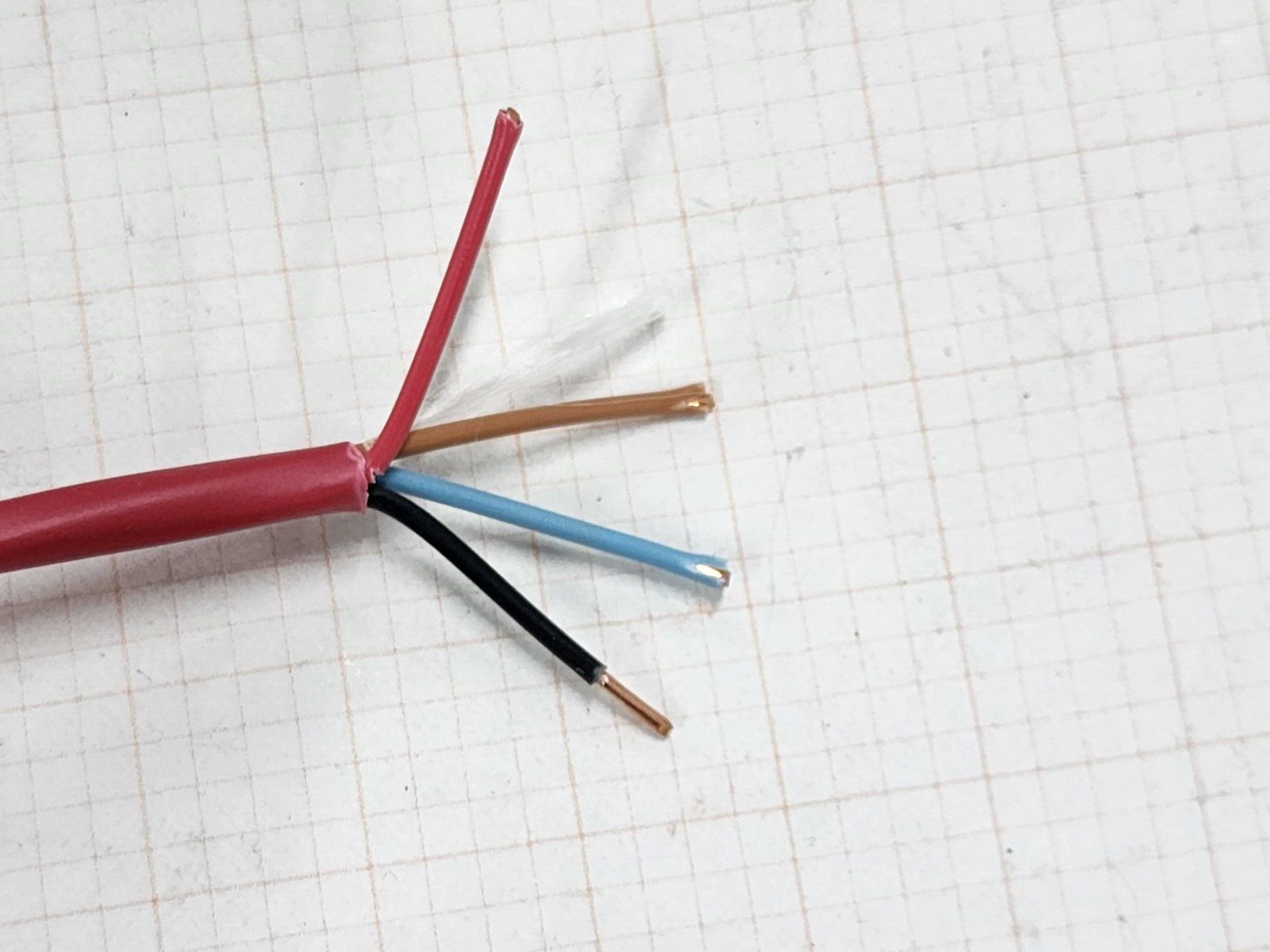 Advanced Digital Cable 981804 18/4C Solid Plenum Fire Alarm Cable FPLP ...