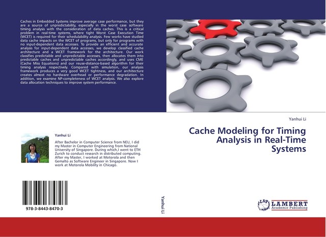 Cache Modeling For Timing Analysis in Real-Time Systems von Yanhui Li ...