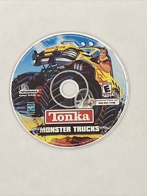 Tonka Monster Trucks. PC CD-ROM Game Hasbro Driving Racing Stunts | eBay