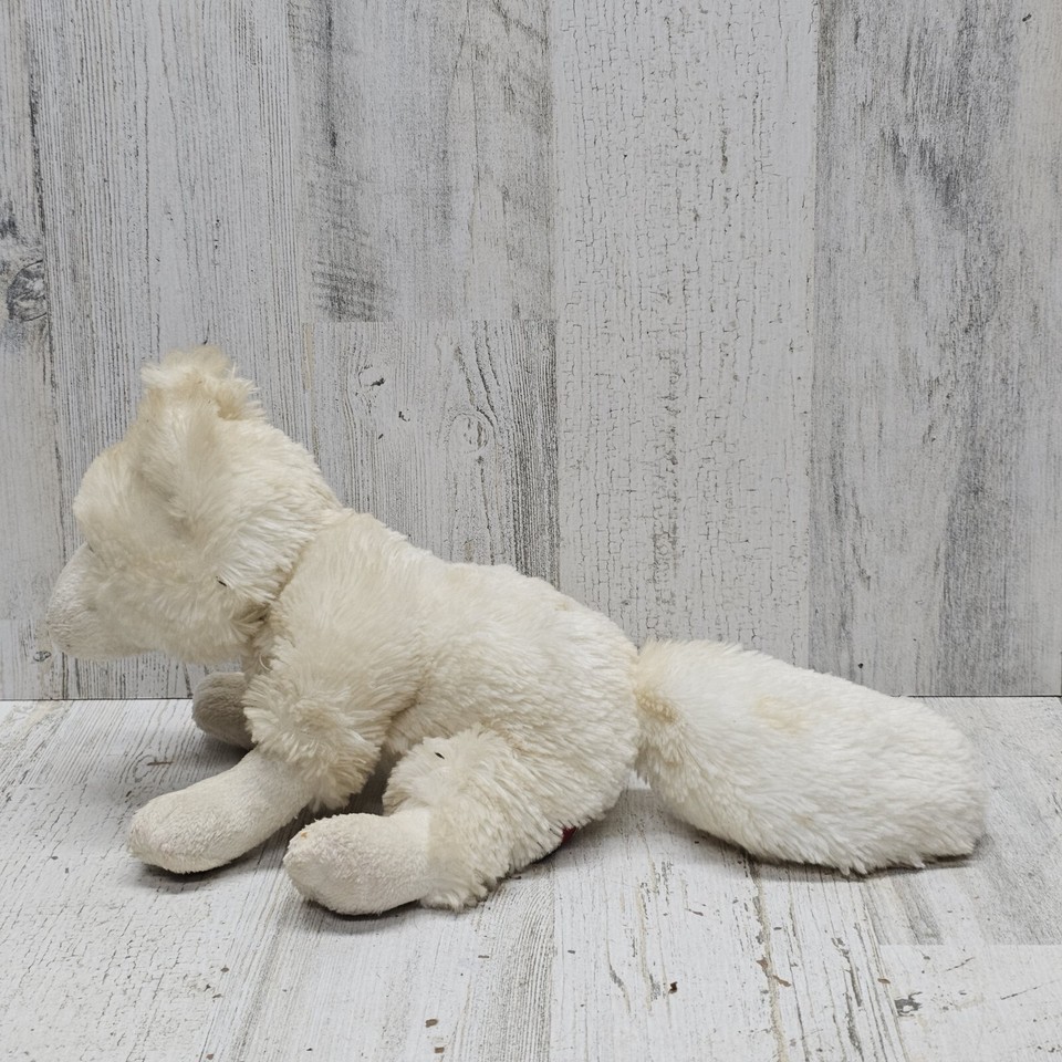 Ganz Webkinz Artic Fox Plush No Code HM210 Stuffed Animal Floppy Bean ...