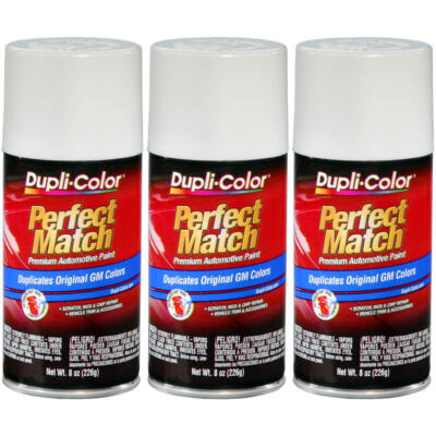 Duplicolor BGM0338 (3-Pack), Perfect Match Aerosol Paint GM 40-8554 ...