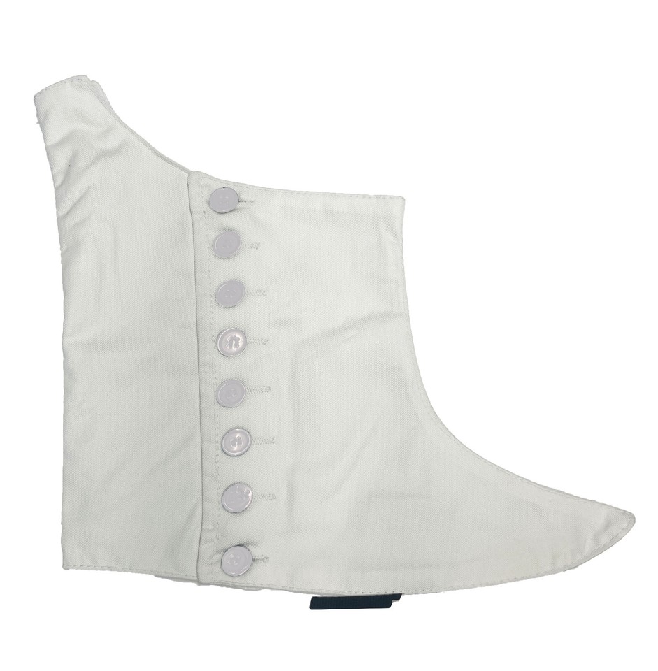 Scottish Highland Pipers Drummer Kilt Spats White & Black Buttons | eBay