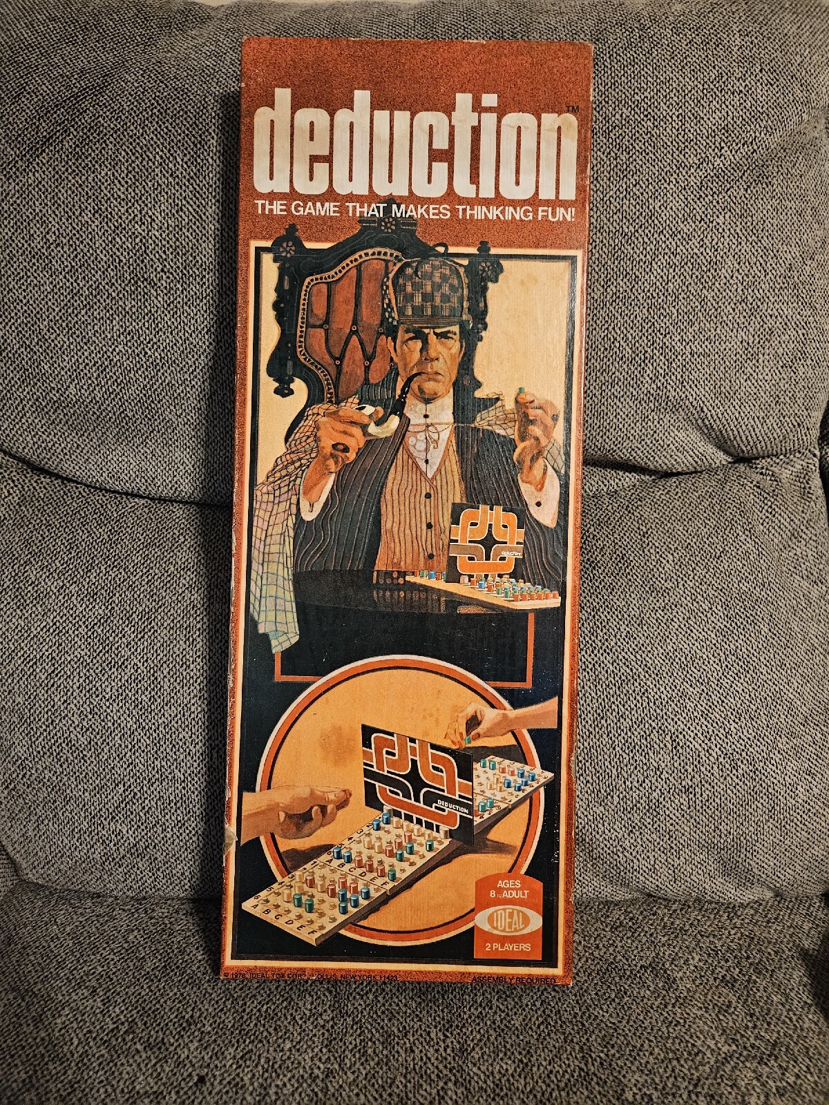 1970s Vintage Deduction Board Game by Ideal - 2 Players The Game That ...