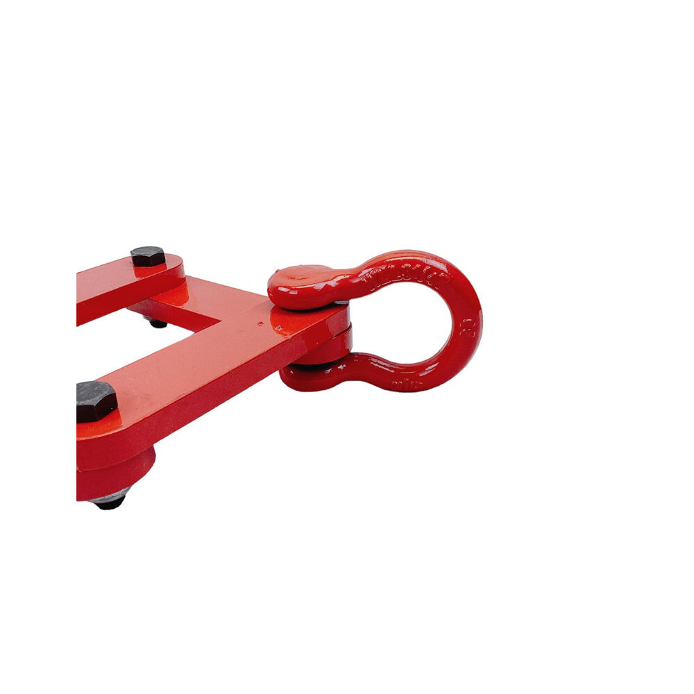 HD 2,000 Lbs Steel Single Pallet Puller Scissor Clamp Pallet Grabber ...