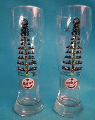 Two Great Glasses Beer Fun Party Drink Glasses | eBay