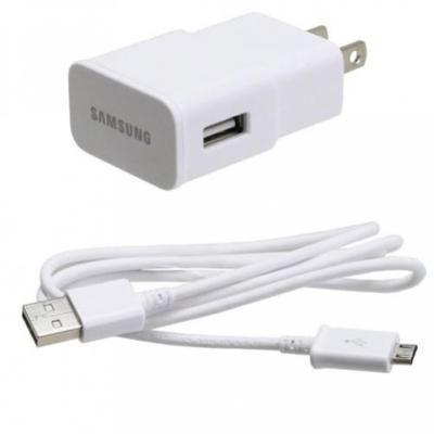 SAMSUNG OEM HOME WALL TRAVEL CHARGER AC POWER ADAPTER USB CABLE SYNC ...