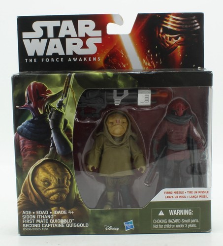 Hasbro - Star Wars The Force Awakens Sidon Ithano & Quiggold Action ...