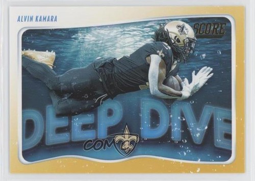 2020 Score Deep Dive Gold Alvin Kamara #DD-AK | eBay