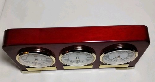 CHASS CLOCK DESK TOP MULTI ZONE EXCELLENT & ELEGANT | eBay