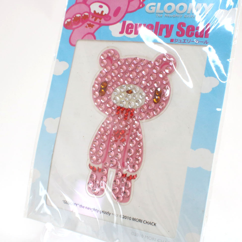 Gloomy Bear Jewelry Seal Rhinestone Sticker IWAYA 2010 Unopened Japan ...