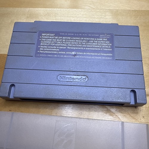 1994 Super Nintendo SNES Breath Of Fire Square Soft Video Game Please ...