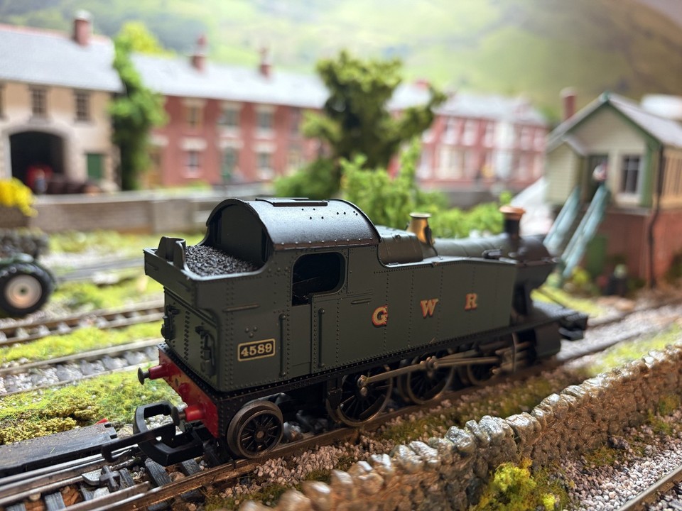 LIMA 00 Gauge GWR 2-6-2 Praire Tank Locomotive No.4589 - Running Order ...