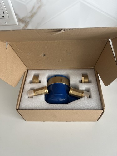 DN20 Water Meter 3/4" NPT, Gallon Water Flow Meter with Pulse Output | eBay