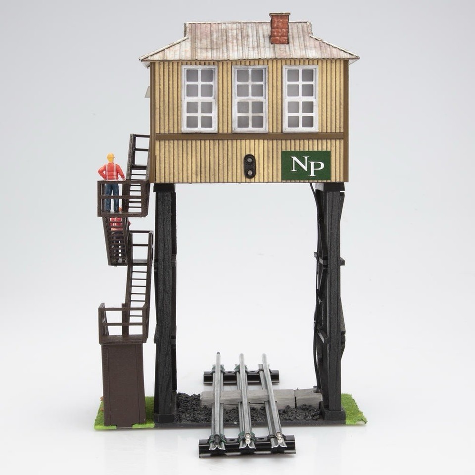 MENARDS SWITCH STATION #37 YARD TRACK SIGNAL TOWER! O GAUGE O SCALE ...