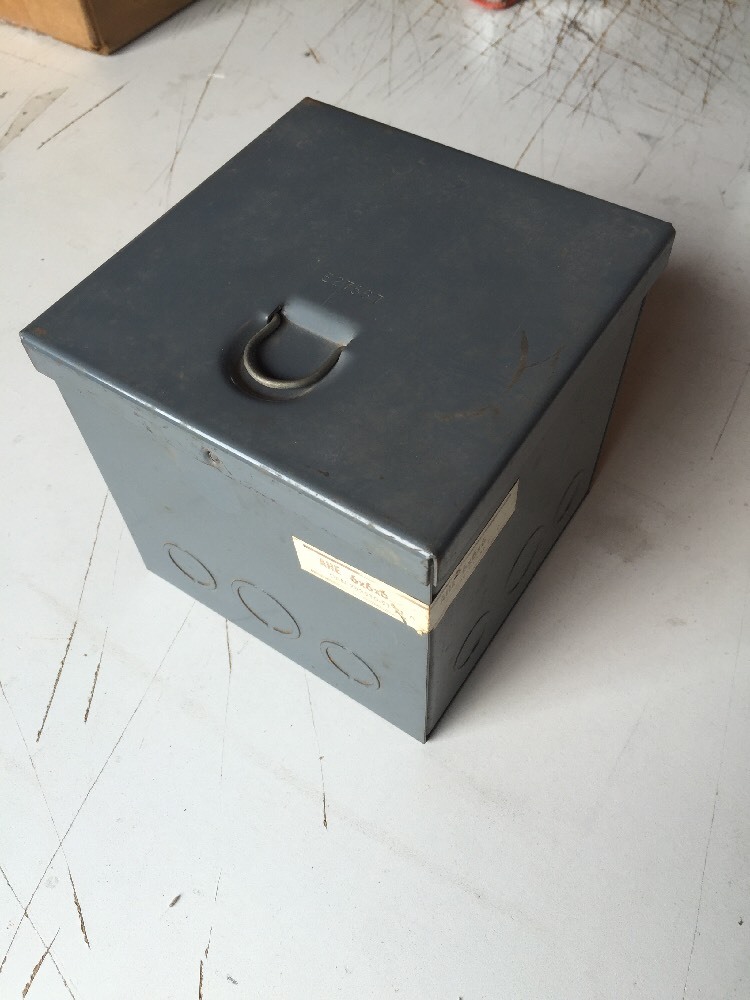 Hoffman AHE 6" x 6" x 6" HINGED COVER PULL BOX (DBN 783510-51 21 0) | eBay