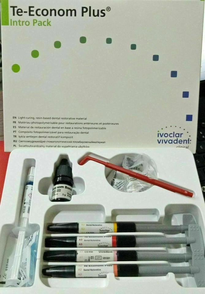 Ivoclar Vivadent Te Econom Plus Dental Resin Composite Kit Without Main ...