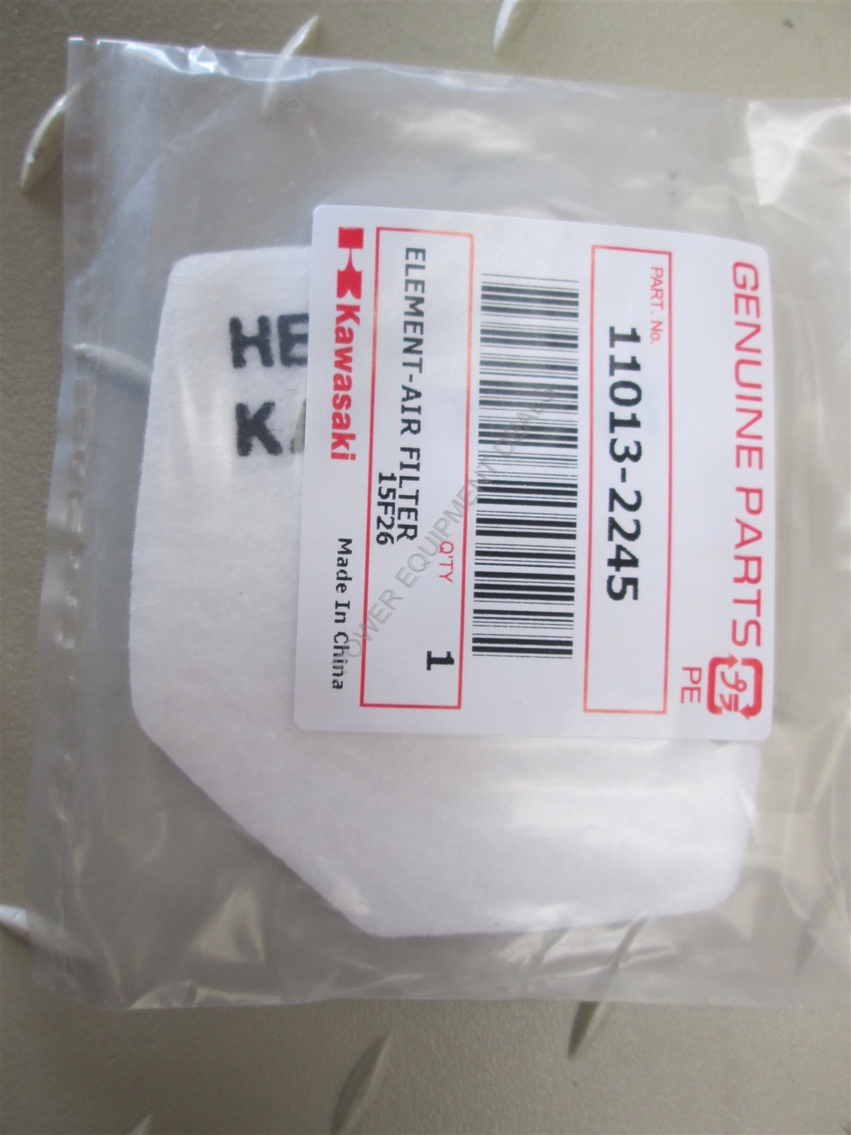 Genuine OEM Kawasaki ELEMENT-AIR FILTER Part# 11013-2245 | eBay