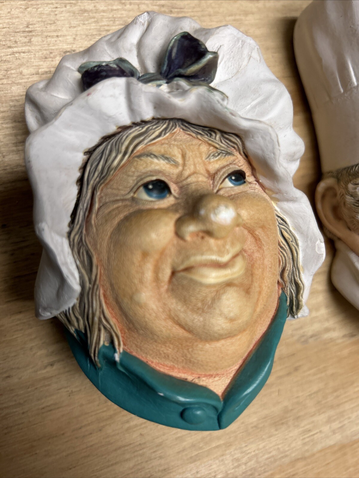 Bossons England Chef Cook Chalk head Figures | eBay