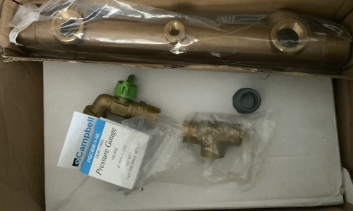 Campbell BRASS CONSTANT PRESSURE MANIFOLD PACKAGE /GRUNDFOS RESIDENTIAL ...