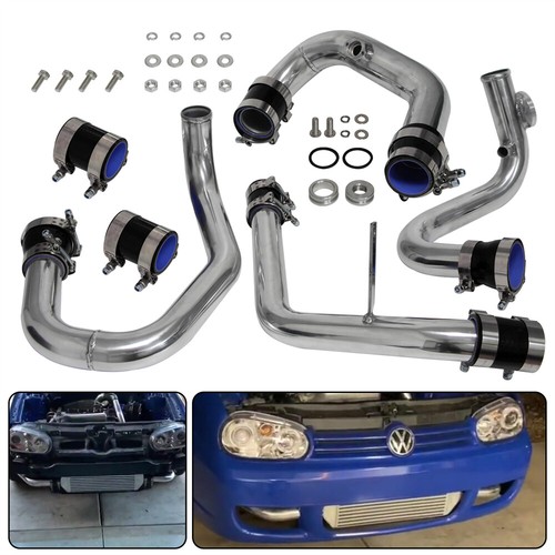 1998-2005 VW Jetta Golf GTI MK4 1.8T FMIC Intercooler Pipe Kit | Black ...